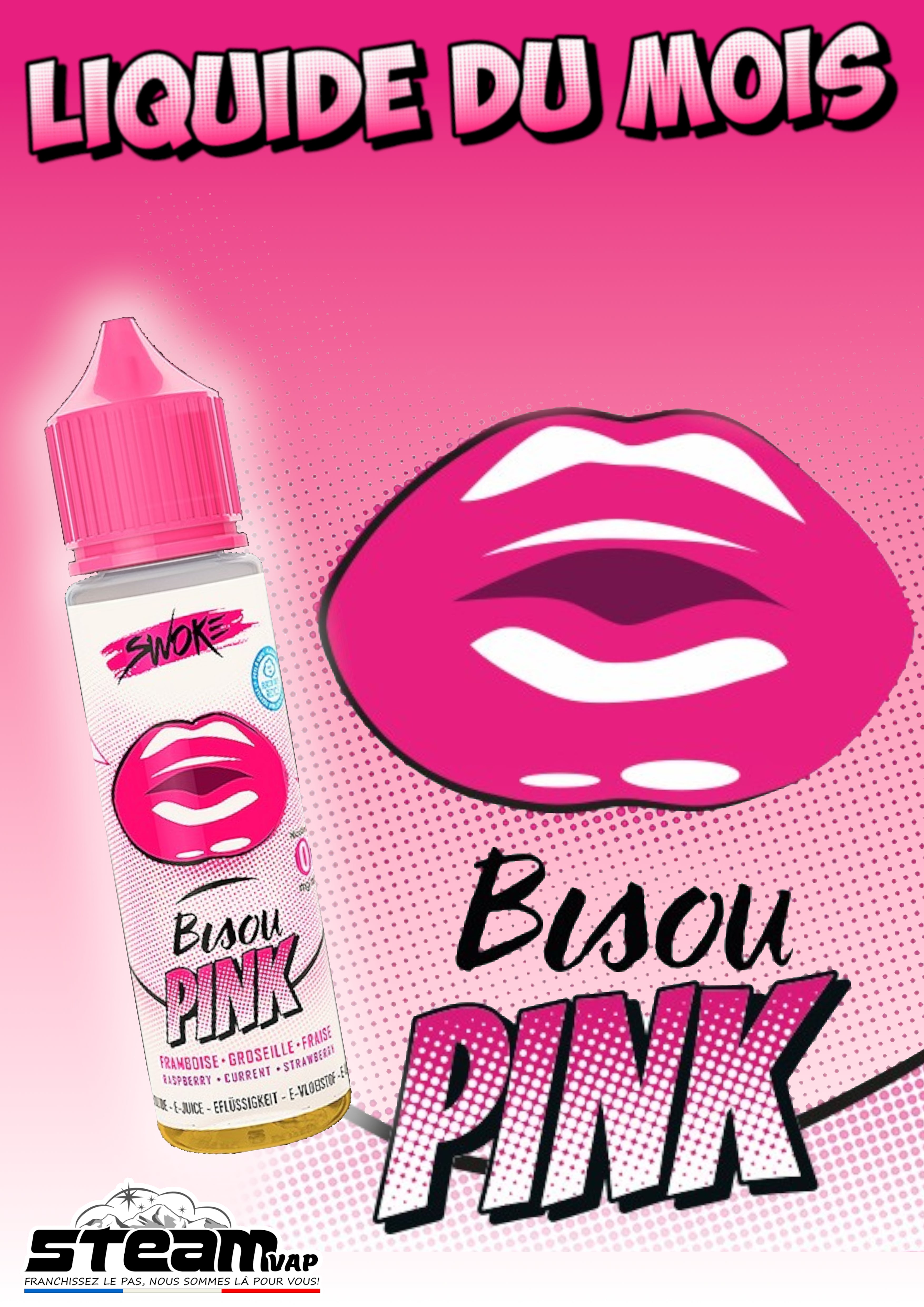 BISOU PINK – Steam-Vap
